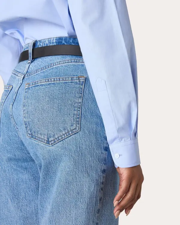 WITH NOTHING UNDERNEATH The Classic Fine Poplin Shirt