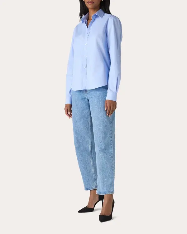 WITH NOTHING UNDERNEATH The Classic Fine Poplin Shirt