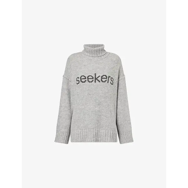SISTERS & SEEKERS Misty Roll-neck Knitted Jumper