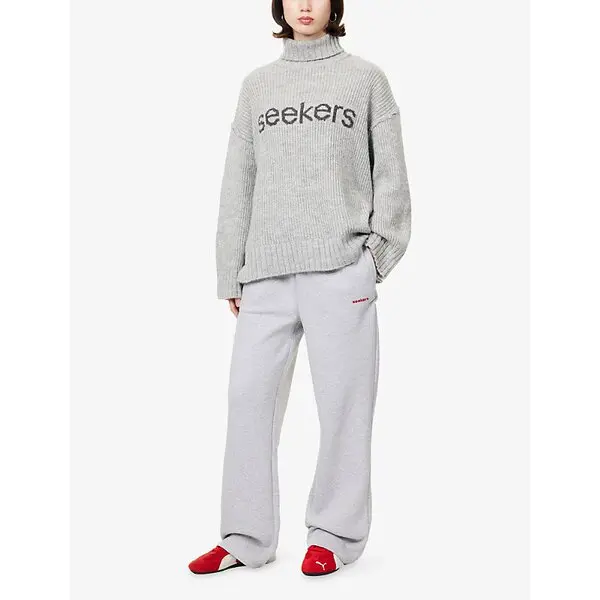 SISTERS & SEEKERS Misty Roll-neck Knitted Jumper