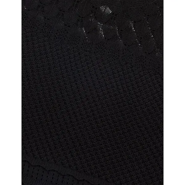 The Kooples Sleeveless V-neck Knitted Top