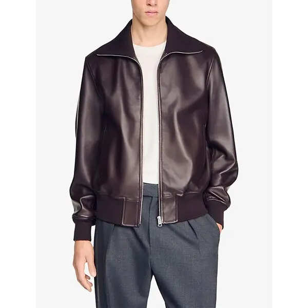 Sandro Leather Jacket