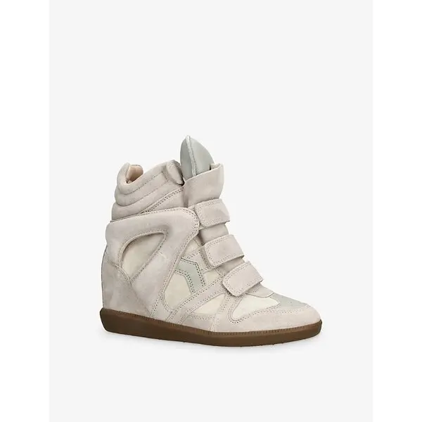 Isabel Marant Étoile Bekett Suede High-top Trainers
