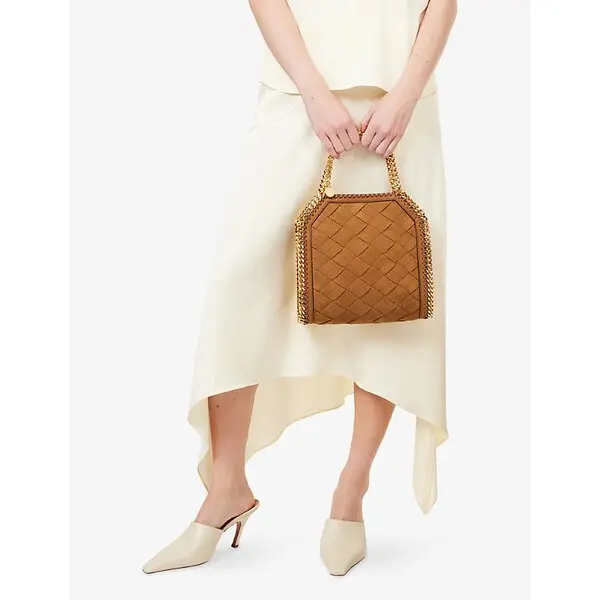 Stella McCartney Falabella Mini Tote Bag - Brandy