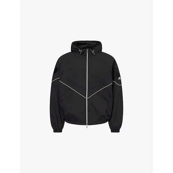 Moose Knuckles Top Flight Hooded Shell Jacket