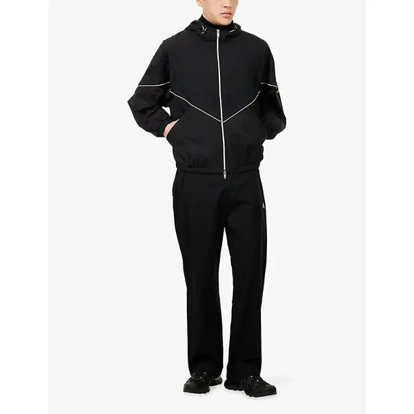 Moose Knuckles Top Flight Hooded Shell Jacket