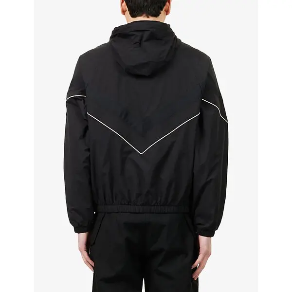 Moose Knuckles Top Flight Hooded Shell Jacket