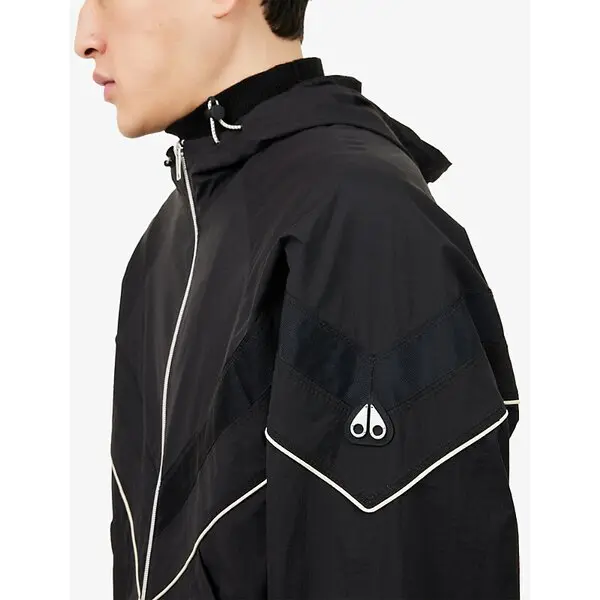 Moose Knuckles Top Flight Hooded Shell Jacket