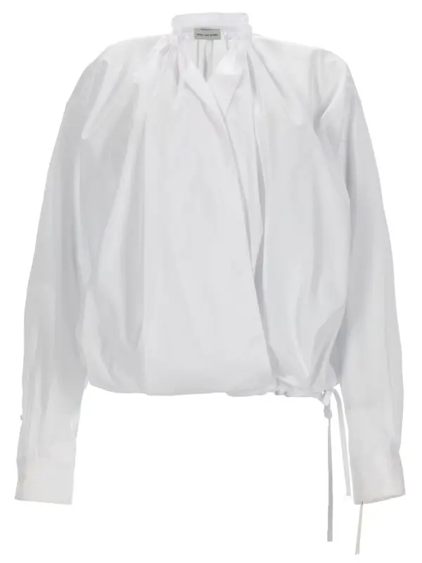 Dries Van Noten Cenver Top - White