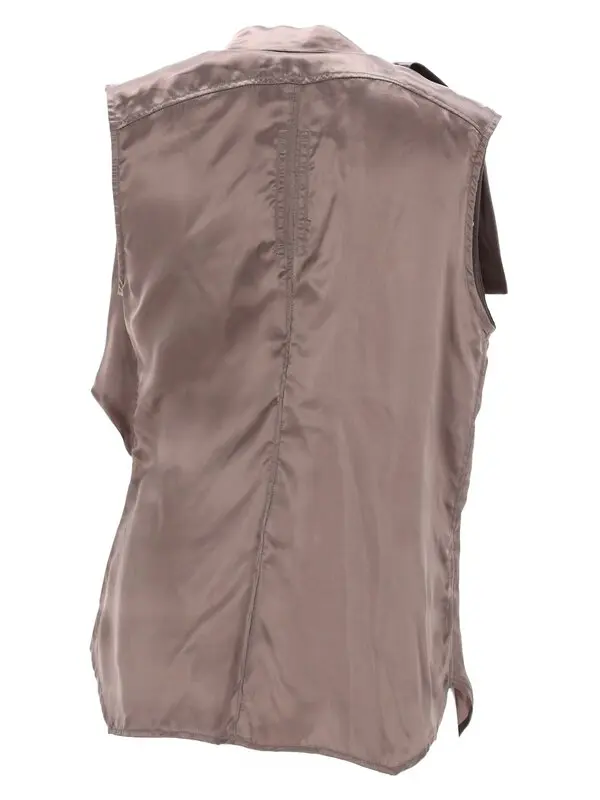 Rick Owens Sleeveless Island Shirt - Bronze