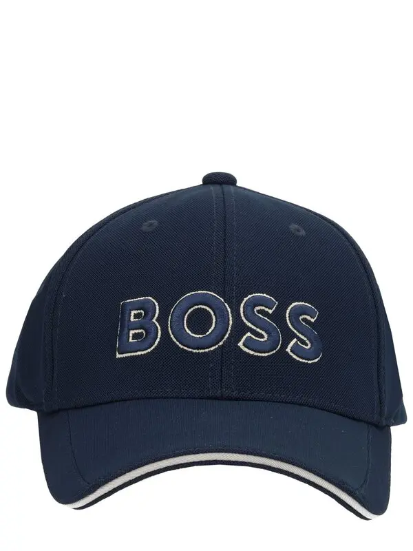 BOSS Logo Baseball Cap - Blue