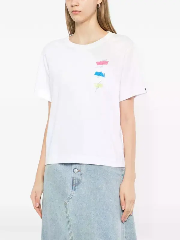 AGNES B. Logo-embossed T-shirt