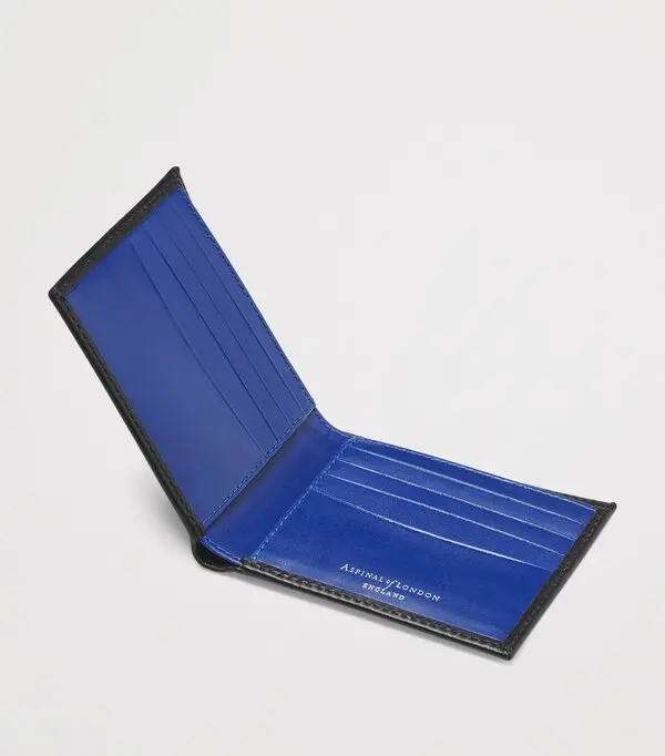 ASPINAL OF LONDON Leather Bifold Wallet - Black