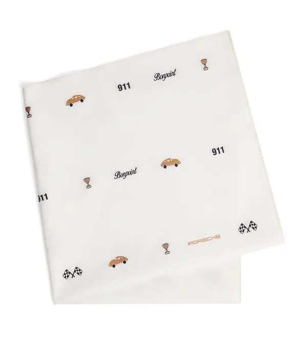 Bonpoint X Porsche Scarf - White