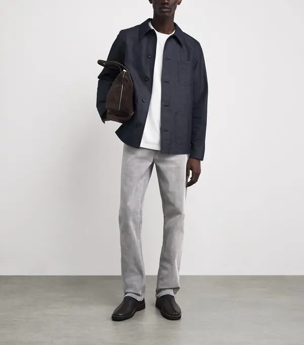 FRAME The Modern Straight Jeans - Grey