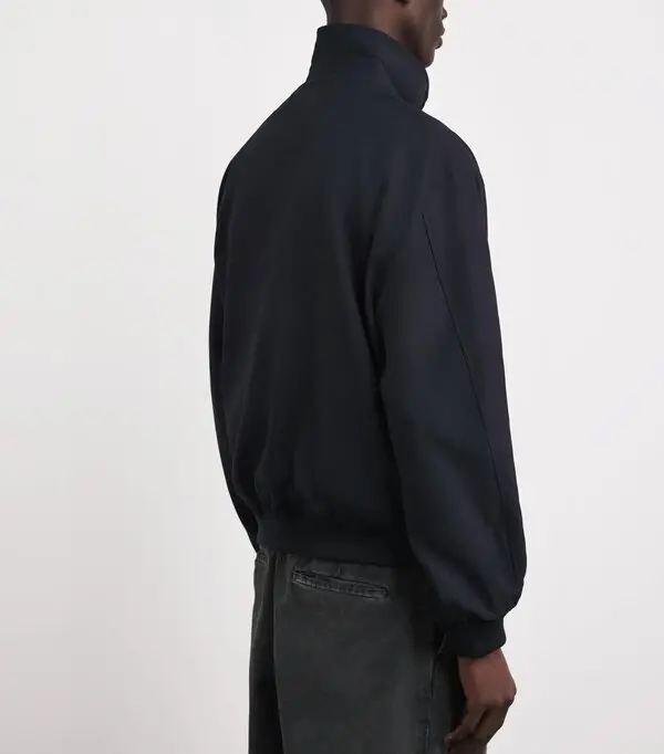 FRAME Wool Trucker Jacket - Navy