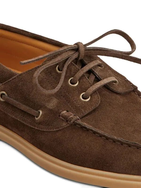 TOD'S Boat Loafers With Rubber Sole