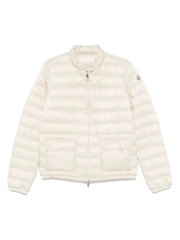 Moncler Lans Short Down Jacket - Nude & Neutrals