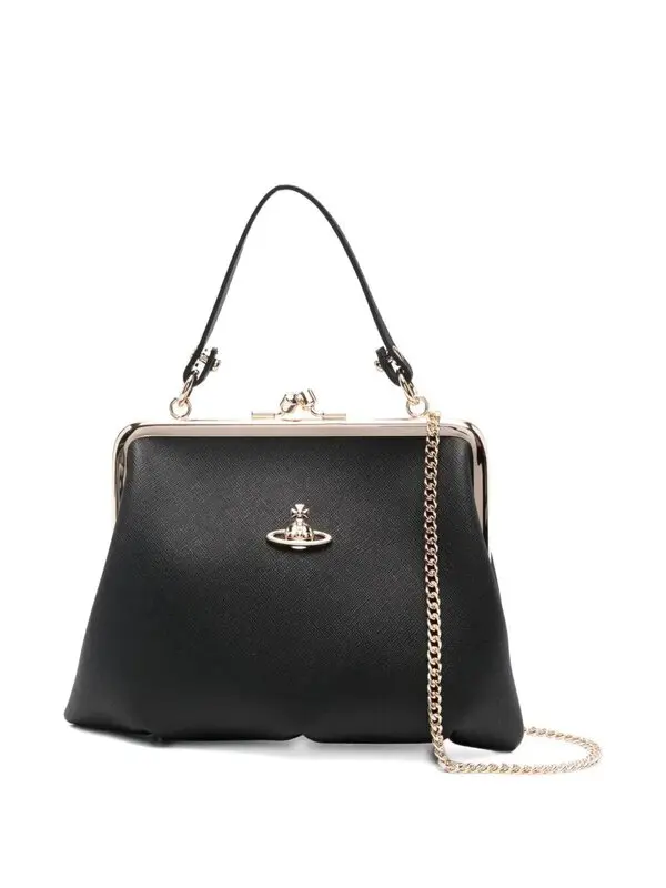 VIVIENNE WESTWOOD Granny Frame Saffiano Effect Bag