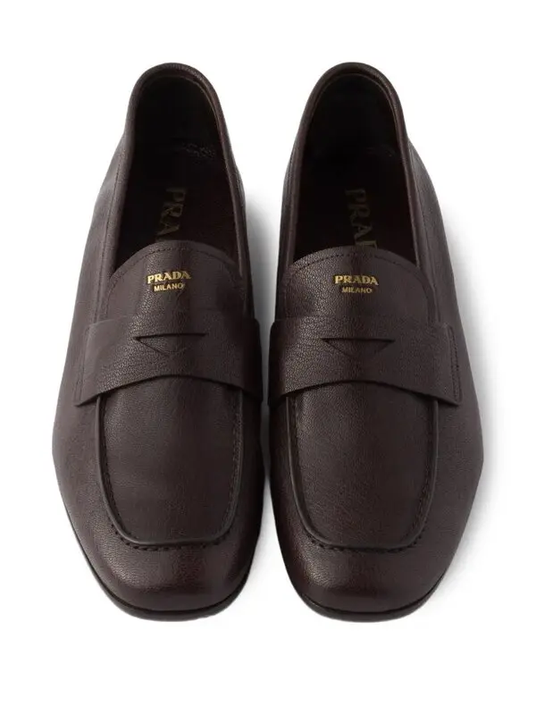 Prada Leather Loafers