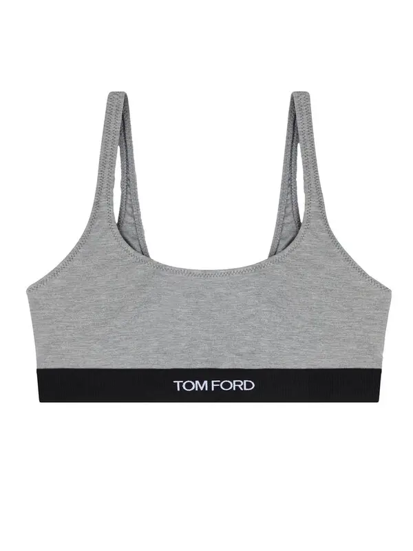 TOM FORD Signature Modal Bralette - Grey