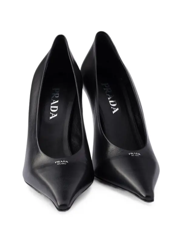 Prada Leather Pumps - Black