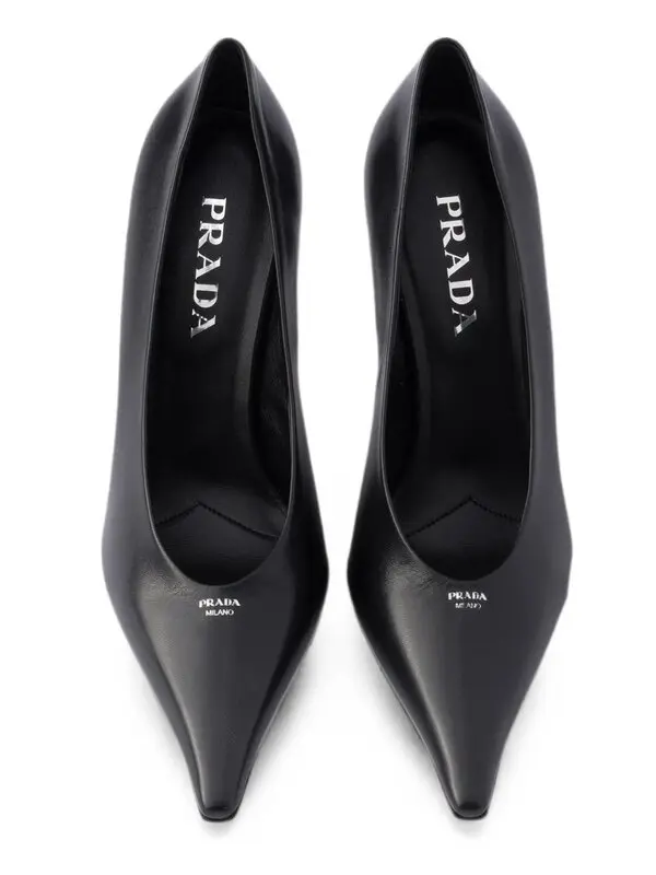 Prada Leather Pumps - Black