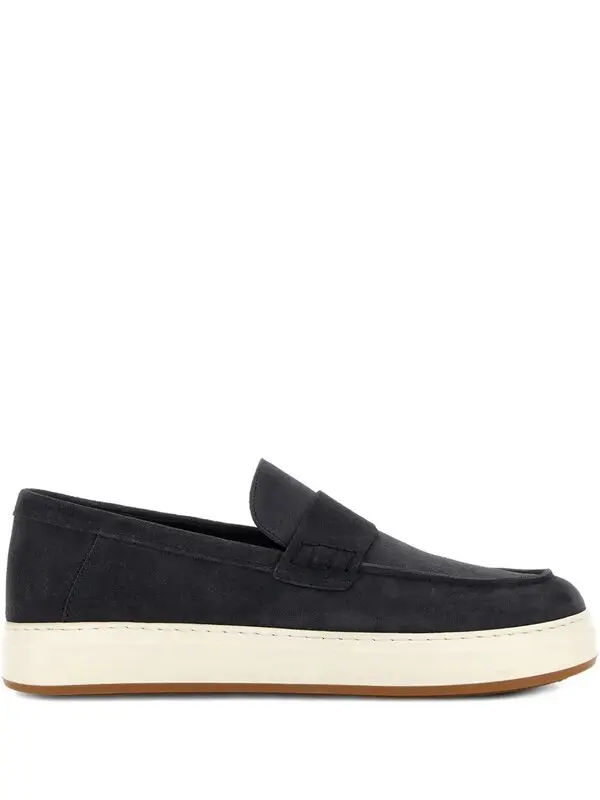 Hogan H-tv Suede Loafers - Blue