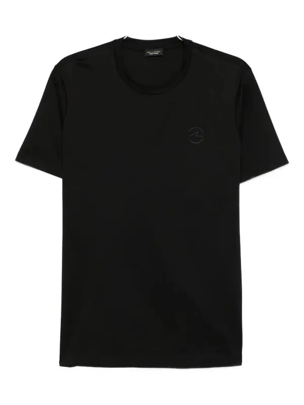Paul & Shark Cotton T-shirt With Logo - Black