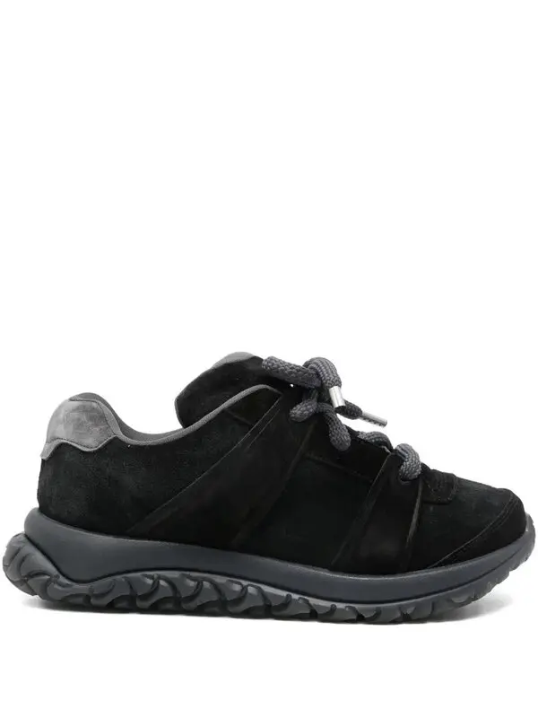 BIRKENSTOCK Goerlitz Suede Lace-up Sneakers - Black