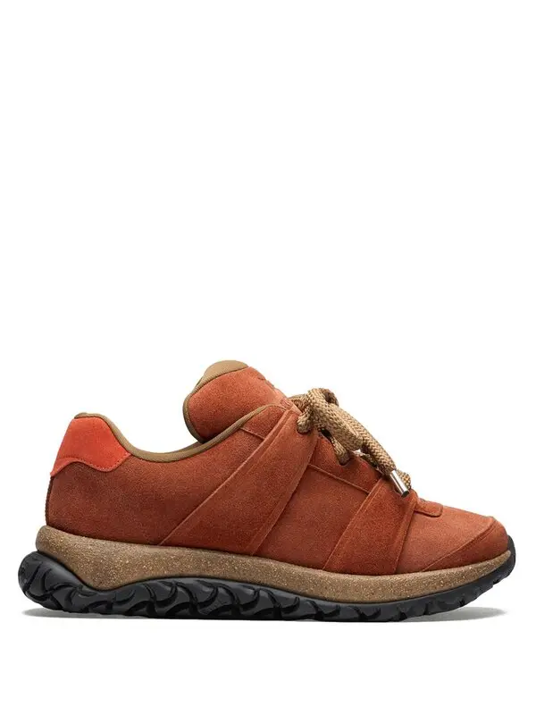 BIRKENSTOCK Goerlitz Suede Lace-up Sneakers - Red