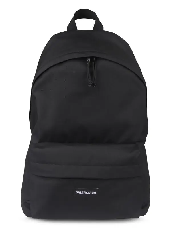 Balenciaga Explorer Nylon Backpack - Black