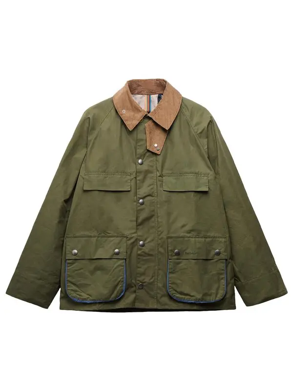 Barbour Paul Smith Loves Bedale Sugarlump Casual Jacket - Green