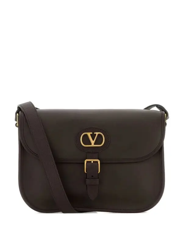 Valentino Garavani Antibes Leather Crossbody Bag - Brown
