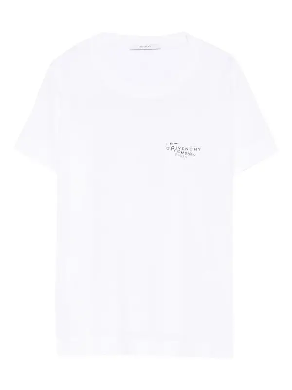 Givenchy Logo Print T-shirt - White