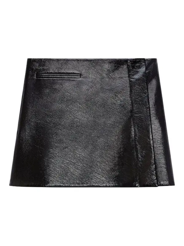 COURREGES Mini Skirt - Black