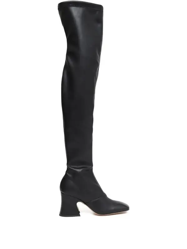 Chloé Janis Over-the-knee Stretch Boots - Black