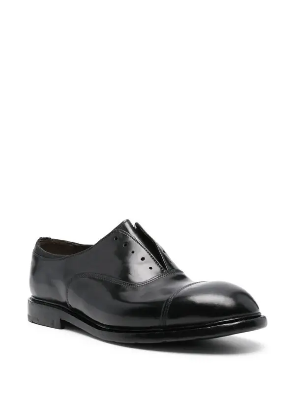 Premiata King Laced Oxford Shoes - Black
