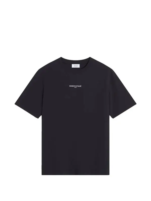 Maison Kitsuné Maison Kitsunè Paris T-shirt - Black