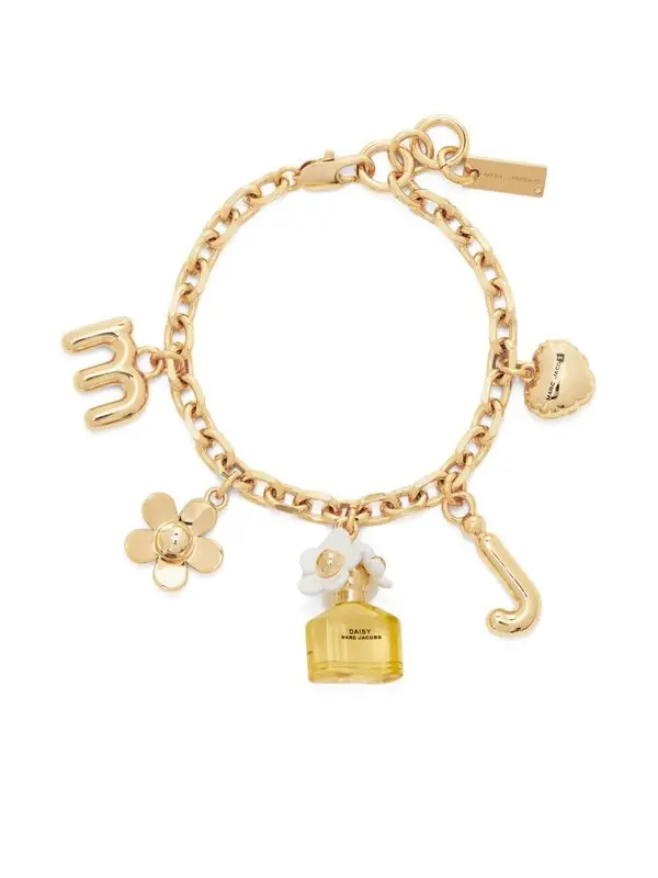 Marc Jacobs Daisy Charm Bracelet - Metallic