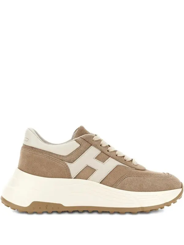 Hogan Hi-fi Suede Sneakers - Brown