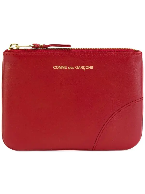 Comme Des Garçons Classic Zip Wallet - Red