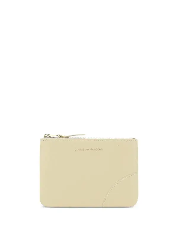 Comme Des Garçons Classic Zip Wallet - White