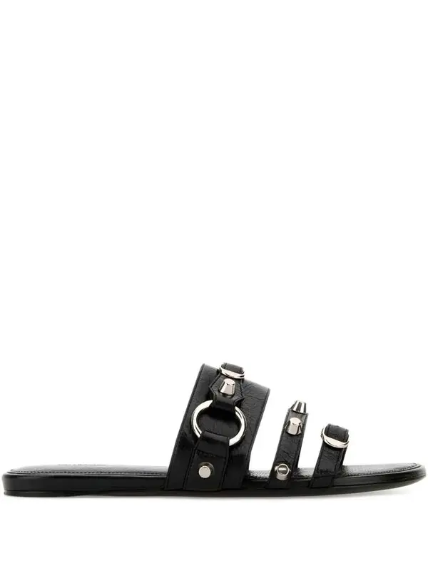 Balenciaga City Flat Mule - Black