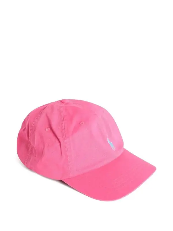 Polo Ralph Lauren Cotton Baseball Cap - Pink & Purple