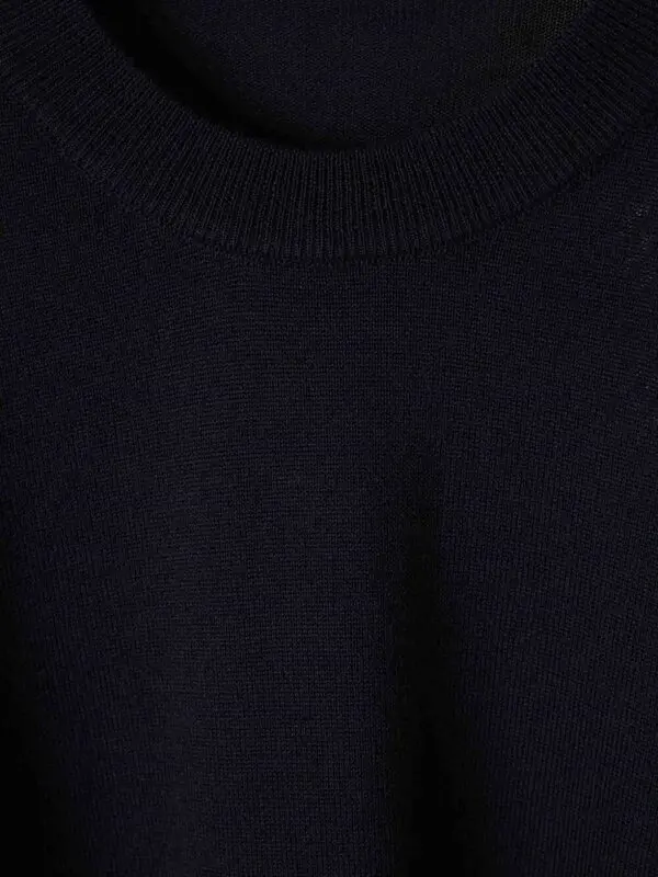 Stone Island Light Wool Crew Neck Pullover - Blue