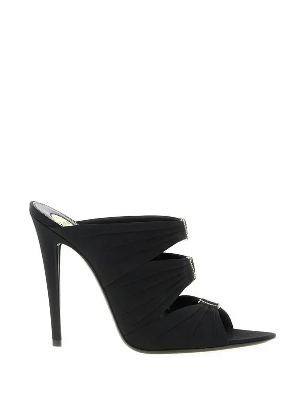 Saint Laurent Emilie 110 Mule - Black