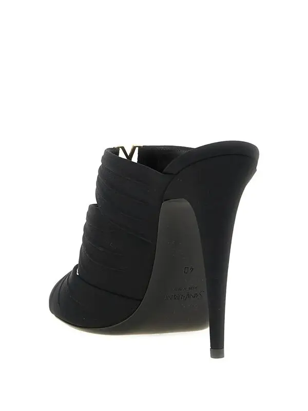 Saint Laurent Emilie 110 Mule - Black