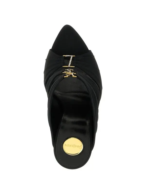 Saint Laurent Emilie 110 Mule - Black