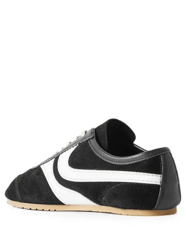 AUTRY Leather Trimmed Sneakers - Black